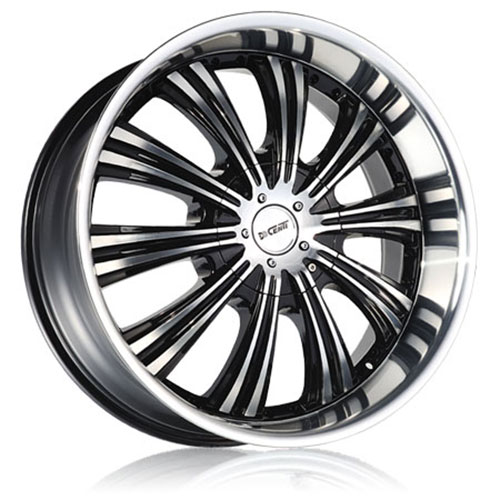 DCenti DW 909 Rims (Two Tone) | 20 X 8.5, 22 X 9.5, 24 X 9.5, 26 X 10
