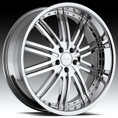 Versante 212 Rims (Chrome) | 20 X 8.5, 22 X 9.5, 24 X 9.5, 26 X 10, 22 ...