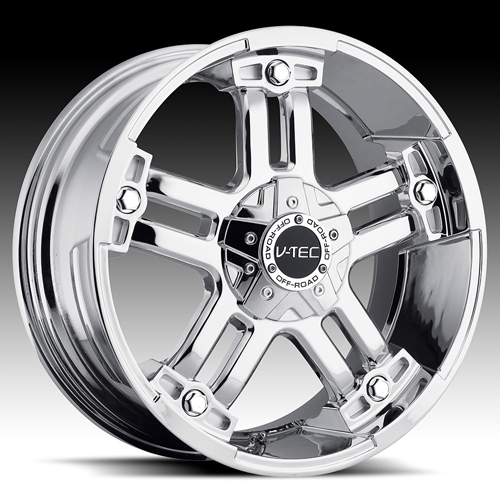 V-Tec Warlord 394 Rims (Chrome) | 17 X 8, 18 X 9.5, 20 X 9