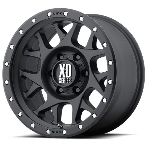 XD Series XD127 Bully Rims (Satin Black) | 15 X 8, 16 X 8, 17 X 8.5, 17 ...