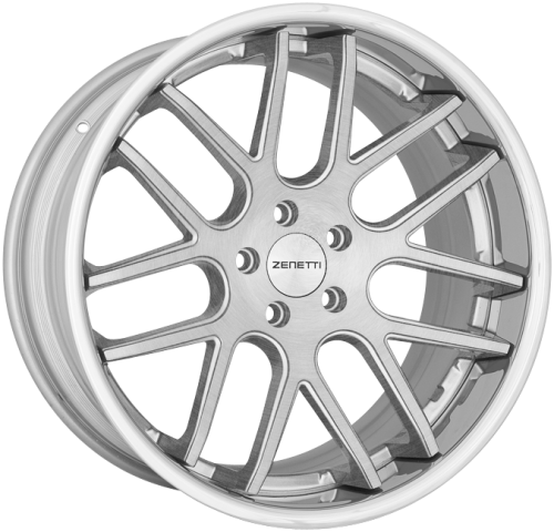 Zenetti Torino Rims (Brush Chrome Lip) | 20X8.5, 20X10
