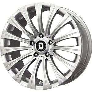 Drag DR 43 17 X 8 Inch Rims (Silver) | Drag DR 43 Rims