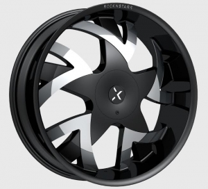 Rockstarr 962 Stones 26 X 9 Inch Rims (Black) | Rockstarr 962 Stones Rims