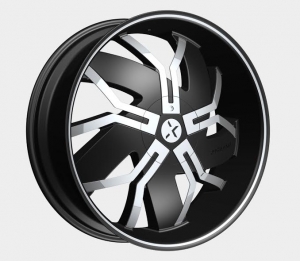 Rockstarr 965 Floyd 26 X 9 Inch Rims (Black) | Rockstarr 965 Floyd Rims