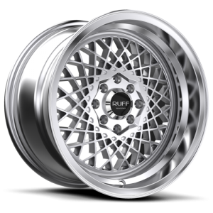 Ruff Racing R362 15 X 8.5 Inch Rims (Hyper Silver w/ Machined Lip ...