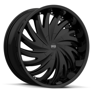 Status S836 HURRICANE 24 X 9 Inch Rims (black) | Status S836 HURRICANE Rims