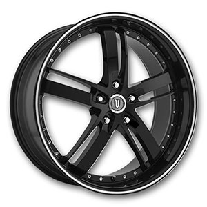 Versante 223 20 X 8.5 Inch Rims (Black) | Versante 223 Rims