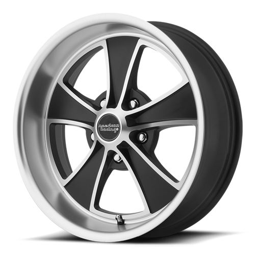 American Racing VN808 Mach 5 17 X 7 Inch Rims (Satin Black Machined ...