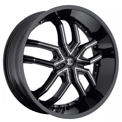 Black Diamond Number 20 20X8 Inch Rims (Black Machined) | Black Diamond ...