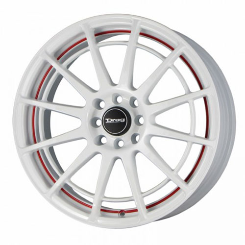 Drag DR 42 17 X 7.5 Inch Rims (Red) | Drag DR 42 Rims