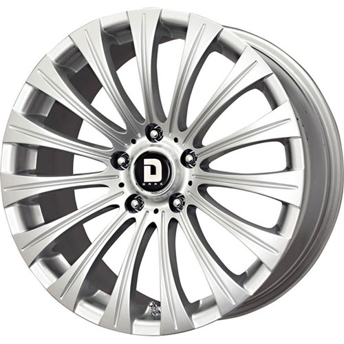Drag DR 43 17 X 8 Inch Rims (Silver) | Drag DR 43 Rims