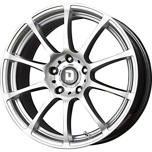 Drag DR 49 18 X 8 Inch Rims (Silver) | Drag DR 49 Rims