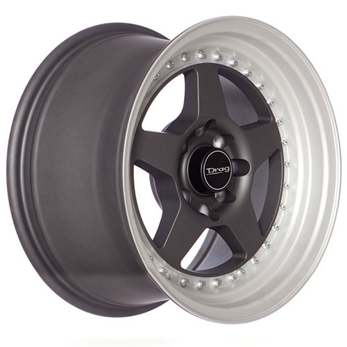 Drag DR 57 15 X 8.25 Inch Rims (Gray) | Drag DR 57 Rims