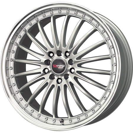 Drag DR 36 18 X 7.5 Inch Rims (Silver) | Drag DR 36 Rims