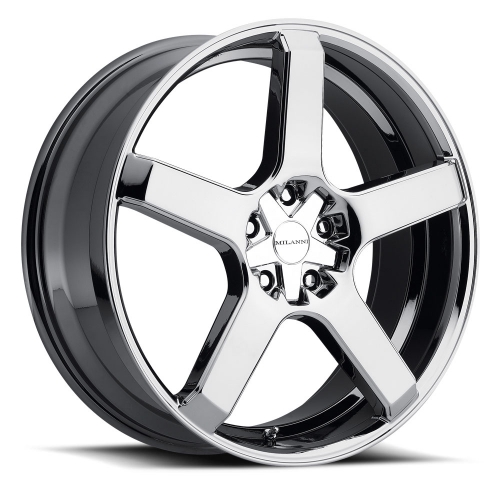 Milanni 464 VK-1 20 X 8.5 Inch Rims (Phantom Chrome) | Milanni 464 VK-1 ...