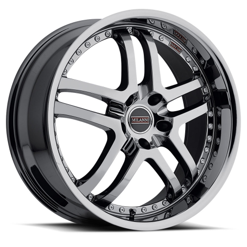 Milanni 9012 Kapri 22 X 9 Inch Rims (Phantom Chrome) | Milanni 9012 ...