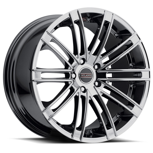 Milanni 9032 Khan 22 X 10.5 Inch Rims (Phantom Chrome) | Milanni 9032 ...