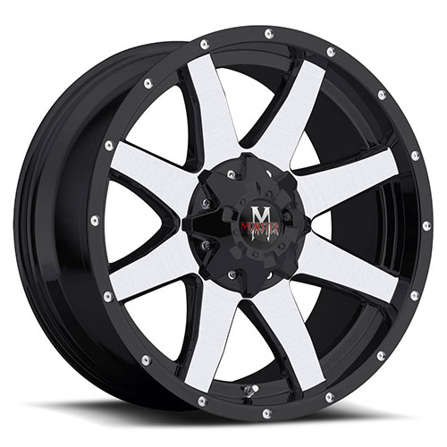 Off-Road Monster M08 20 X 9 Inch Rims (Two Tone) | Off-Road Monster M08 ...