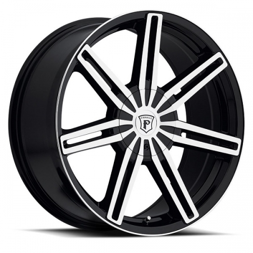 Pinnacle P76 Ethos 22 X 9 Inch Rims (Black) | Pinnacle P76 Ethos Rims