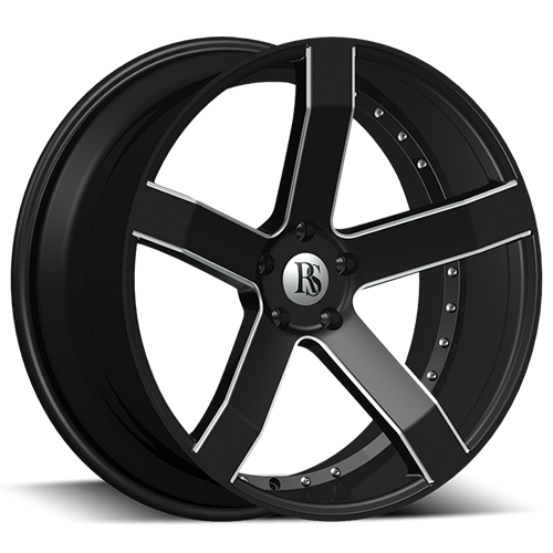 Red Sport RSW-100A 24 X 9.5 Inch Rims (Black) | Red Sport RSW-100A Rims