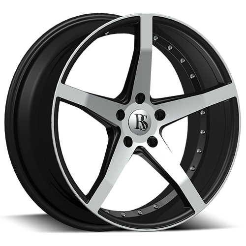 Red Sport RSW-105A 22 X 8.5 Inch Rims (Black Machined) | Red Sport RSW ...
