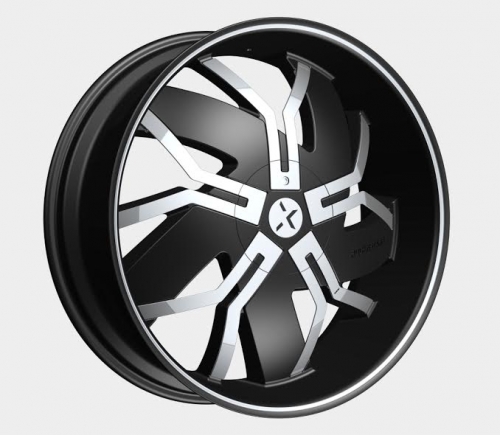 Rockstarr 965 Floyd 26 X 9 Inch Rims (Black) | Rockstarr 965 Floyd Rims