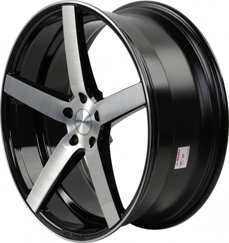 Rovos Durban 20X10 Inch Rims (Gloss Black and Brushed Face) | Rovos ...