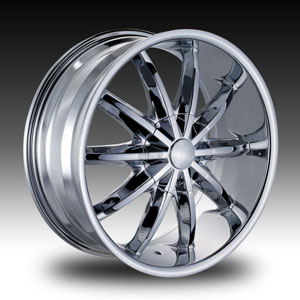 Red Sport RS44 20 X 7.5 Inch Rims (Chrome) | Red Sport RS44 Rims