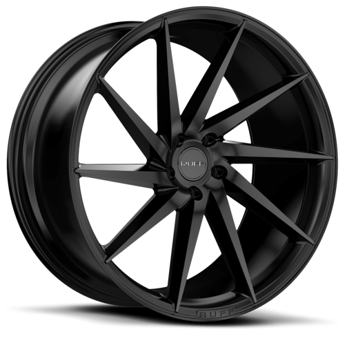 Ruff Racing R2 20 X 10 Inch Rims (Satin Black) | Ruff Racing R2 Rims