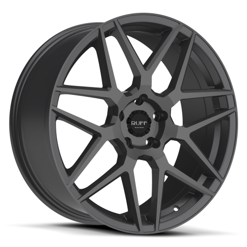 Ruff Racing R351 17 X 7.5 Inch Rims (Flat Gunmetal) | Ruff Racing R351 Rims
