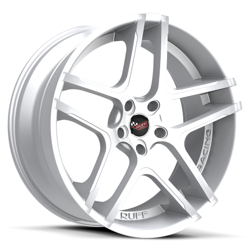 Ruff Racing R954 Corvette 20 X 10 Inch Rims (Corvette Hypersilver w ...