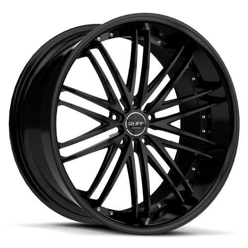 Ruff Racing R980 20 X 10 Inch Rims (Satin Black) | Ruff Racing R980 Rims