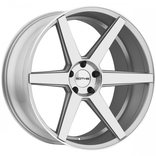 SOTHIS SC002 20 X 10 Inch Rims (Silver Machined) | SOTHIS SC002 Rims