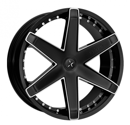 Starr 221 Blazer 22 X 8.5 Inch Rims (Black) | Starr 221 Blazer Rims