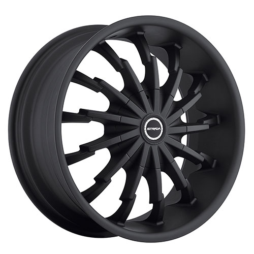 Strada Stiletto 20 X 8.5 Inch Rims (Black) | Strada Stiletto Rims