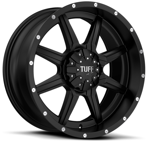 Tuff T-14 20 X 9 Inch Rims (Satin Black) | Tuff T-14 Rims