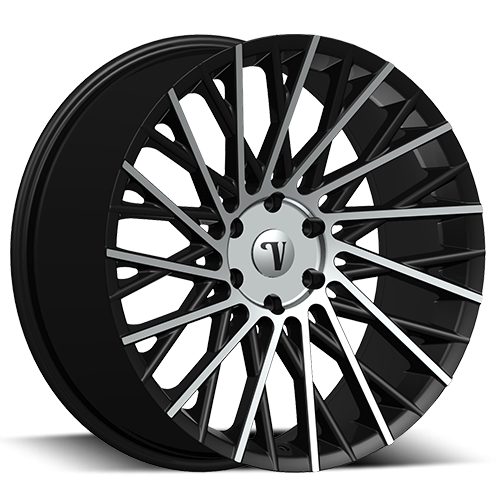 Velocity VW 16 24 X 9.5 Inch Rims (Black Machined) | Velocity VW 16 Rims