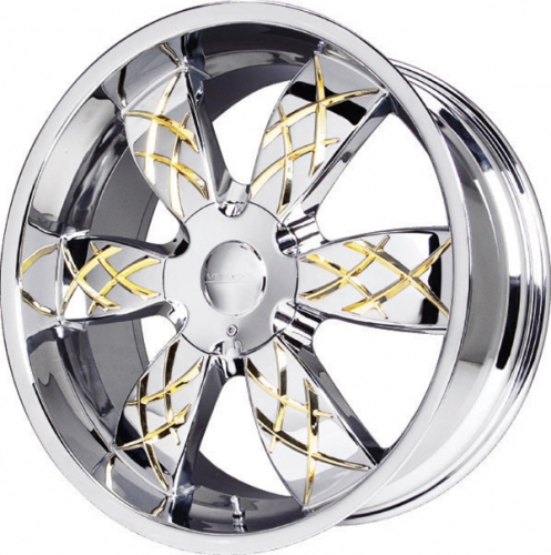Verde Poison 22X9.5 Inch Rims (Chrome) | Verde Poison Rims