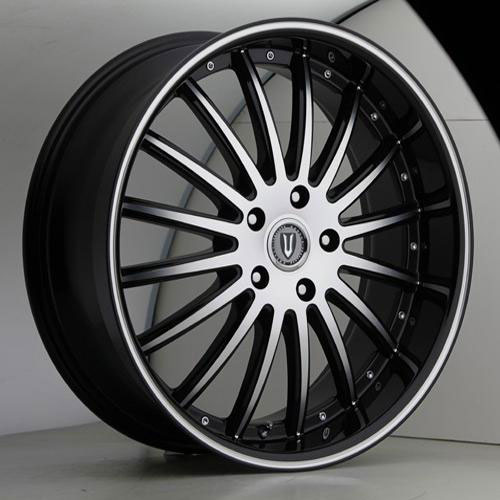 Versante 213 22 X 9 Inch Rims (Black Machined) | Versante 213 Rims