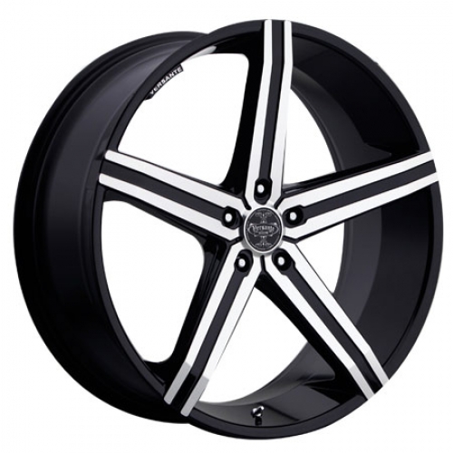 Versante 228 19 X 8.5 Inch Rims (Black Machined) | Versante 228 Rims
