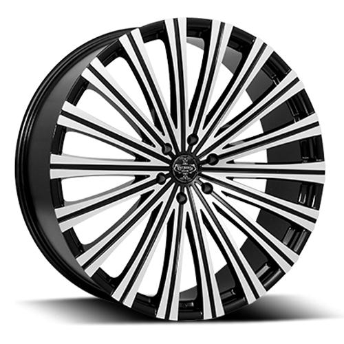 Versante 230 (6 Lug) 20 X 8.5 Inch Rims (Black Machined) | Versante 230 ...