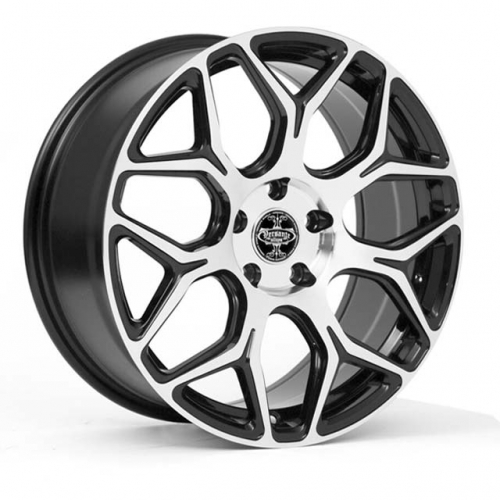 Versante 237 20 X 8.5 Inch Rims (Black Machined) | Versante 237 Rims
