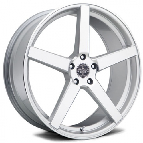 Versante 504 22 X 8.5 Inch Rims (Silver Machined) | Versante 504 Rims