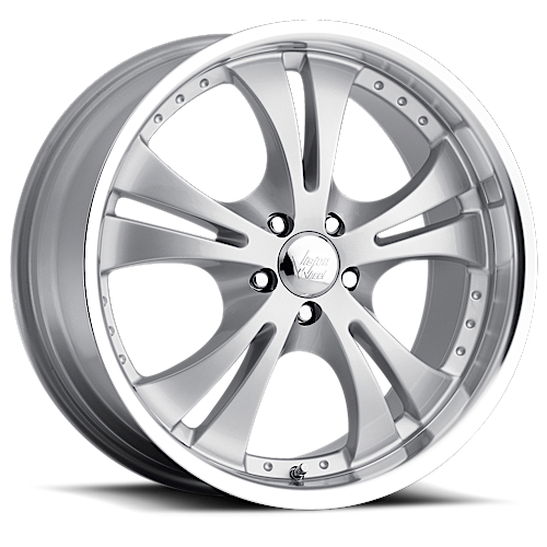 Vision 539 Shockwave 16 X 7 Inch Rims (Silver with Machined Lip ...