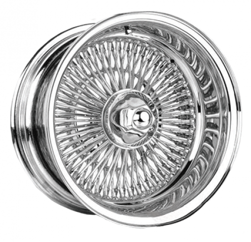 Warrior Wire Wheels WC 150 Spoke (FWD) 22 X 8 Inch Rims (Chrome ...