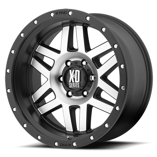 XD Series XD128 Machete 20 X 9 Inch Rims (Satin Black Machined Face ...