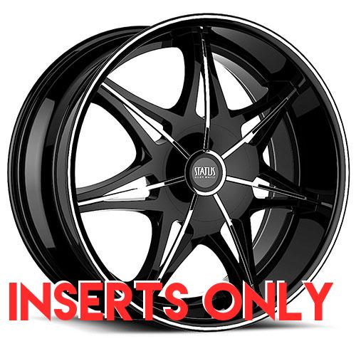 Status S828 Crown Chrome Inserts